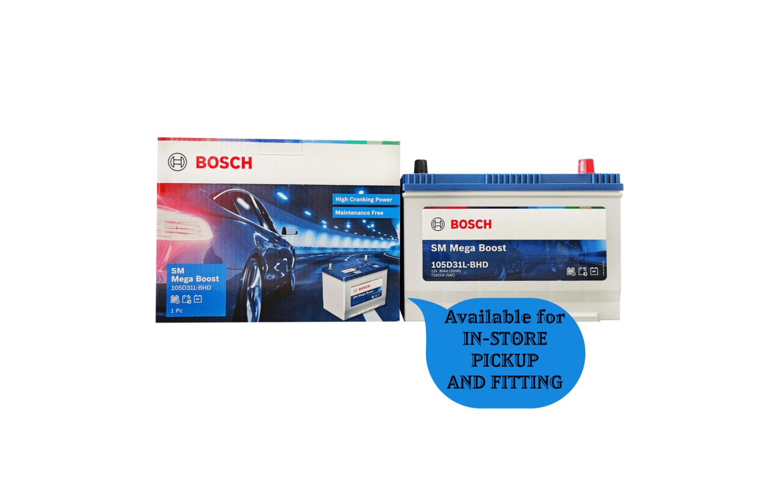 BOSCH 105D31L (N70ZZL) SMT Mega Power Plus - Battery Australia